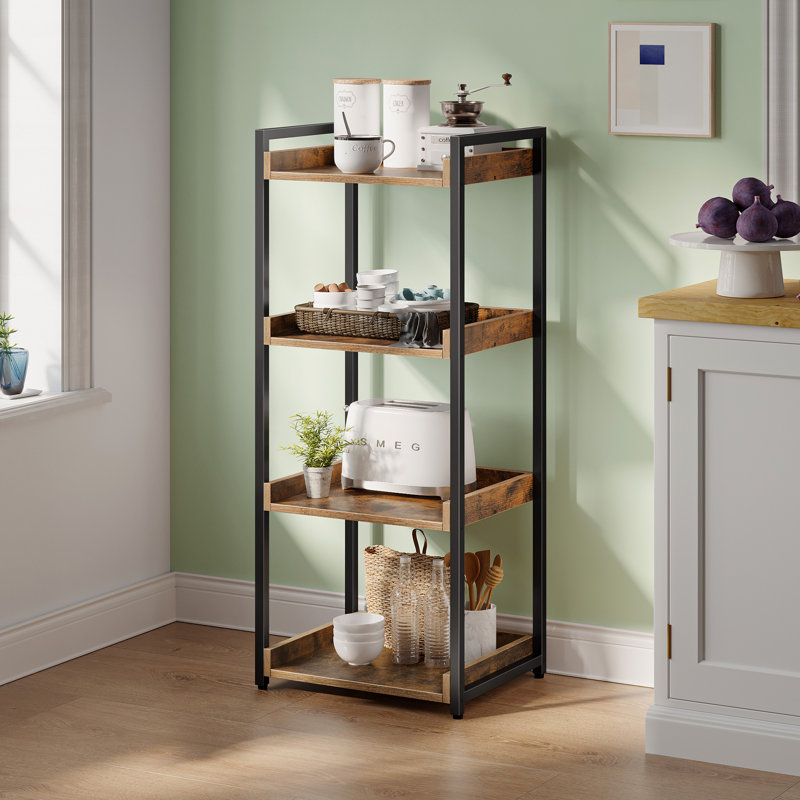 17 Stories Etagere 3 4 5 Shelves Bookcase Small Bookshelf for Living Room Bedroom or Bathroom Reviews Wayfair